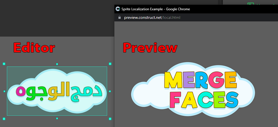 Localizing sprites | Yandex Games SDK
